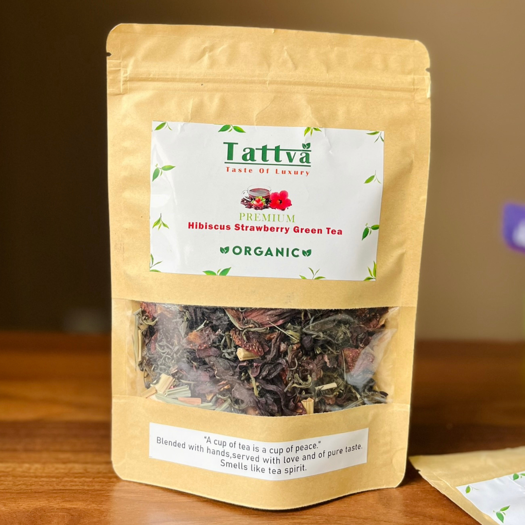 Hibiscus Strawberry Tea- 100g – MBSH Nepal