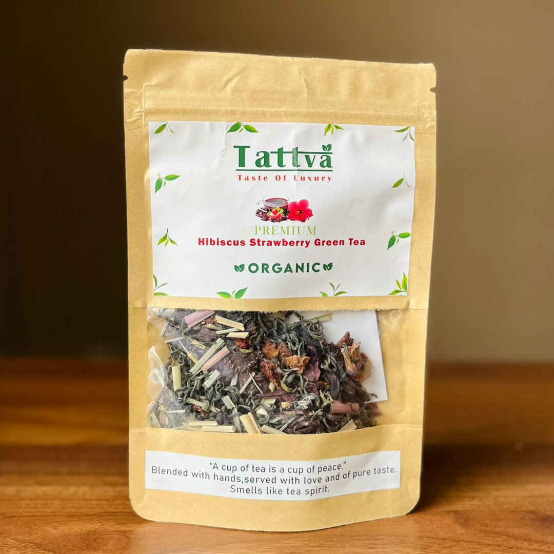 Hibiscus Strawberry Tea- 40g – MBSH Nepal